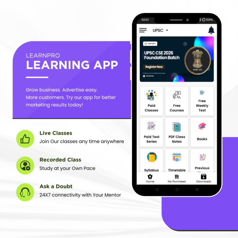 LearnPro - Best UPSC coaching in India
